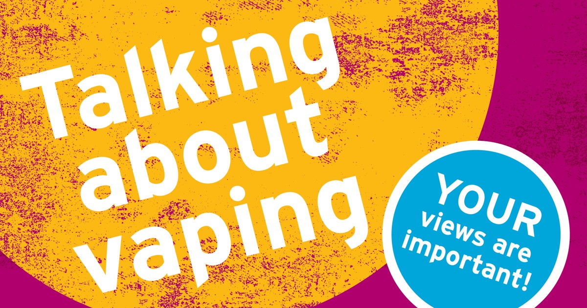 Talking about vaping survey and report | Commissioner for Children and ...